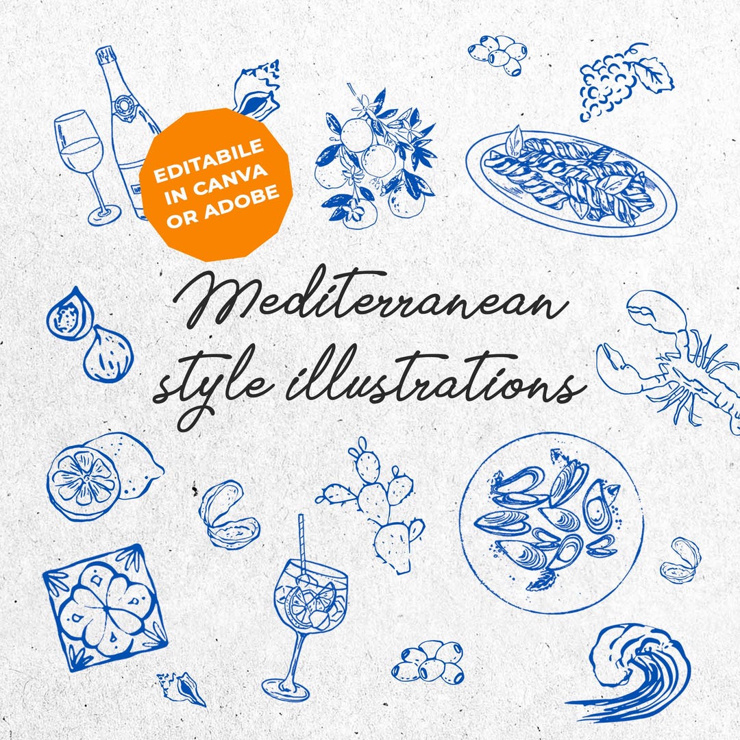 Mediterranean Wedding Party SVG PNG, Bachelorette Party, Bridal Shower ...