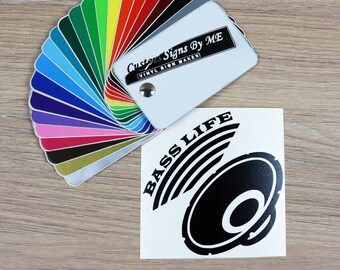 Subwoofer Sticker - Etsy