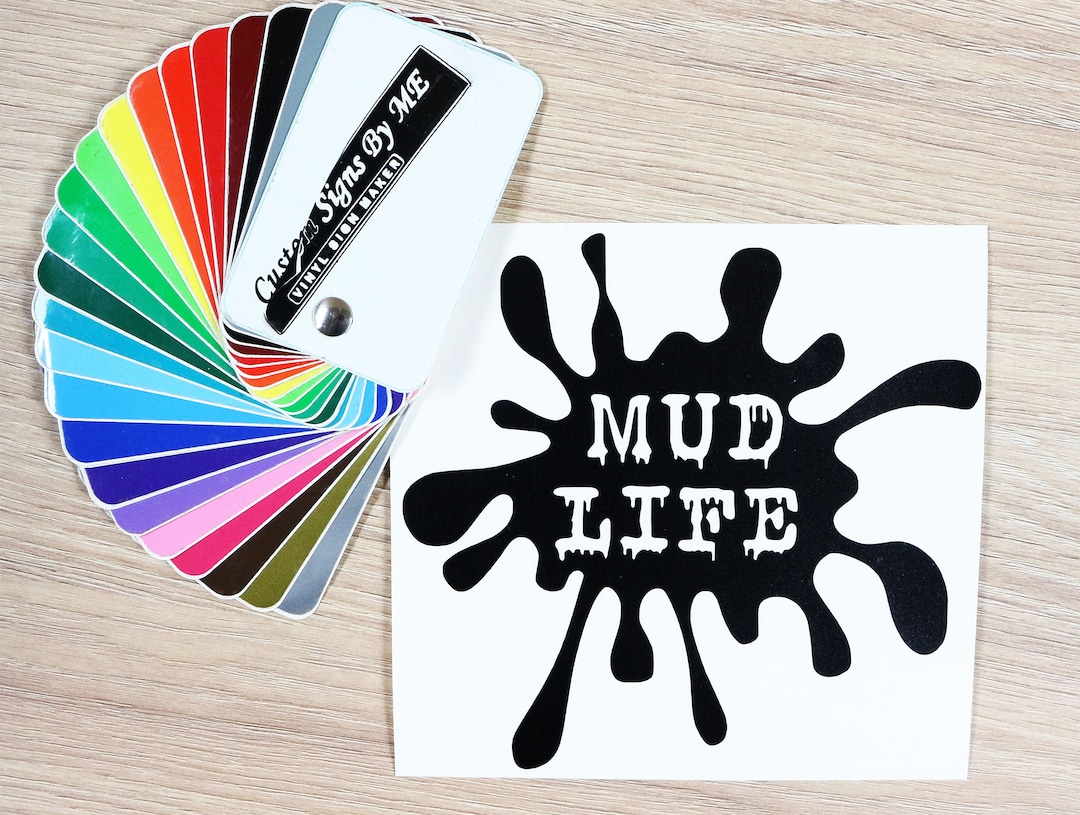 Funny Mud Life 4x4 off Road SUV Car Sticker Vinyl Decal - Etsy UK