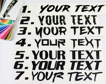 Swingarm Stickers - Etsy