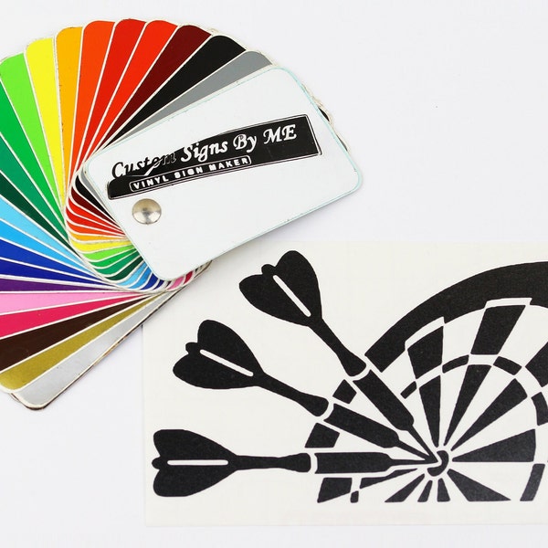 Darts Decal - Etsy