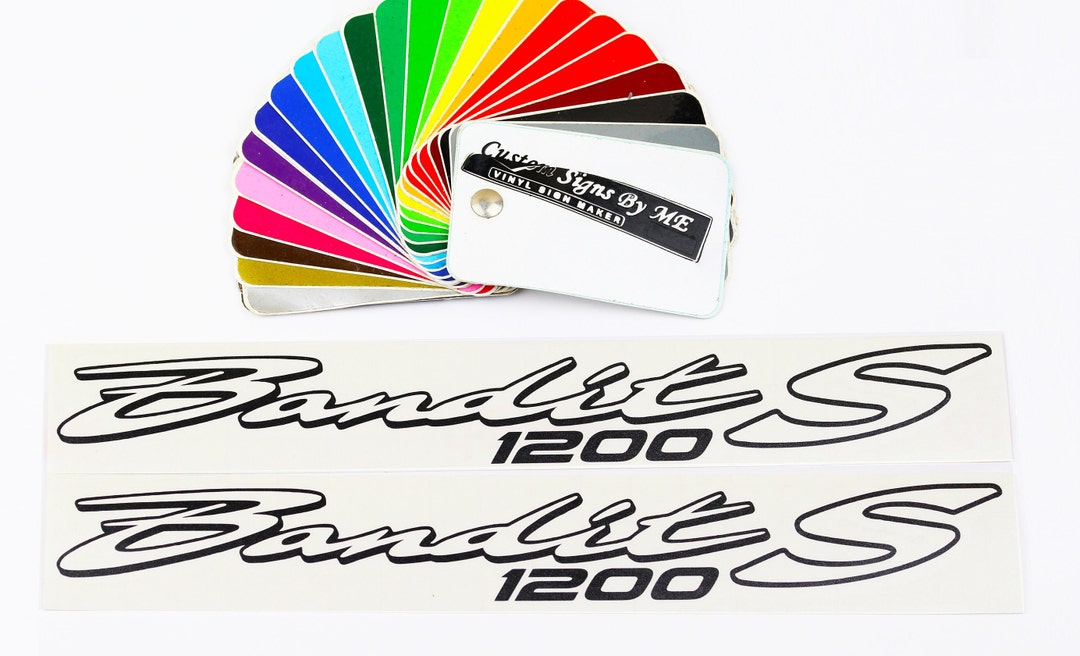 2x Bandit S 1200 Stickers Outline Motorbike Tank Fairing Vinyl - Etsy