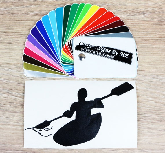 Canoe Kayak Waterproof Car Sticker Vinyl Decal Adhesive - Etsy UK