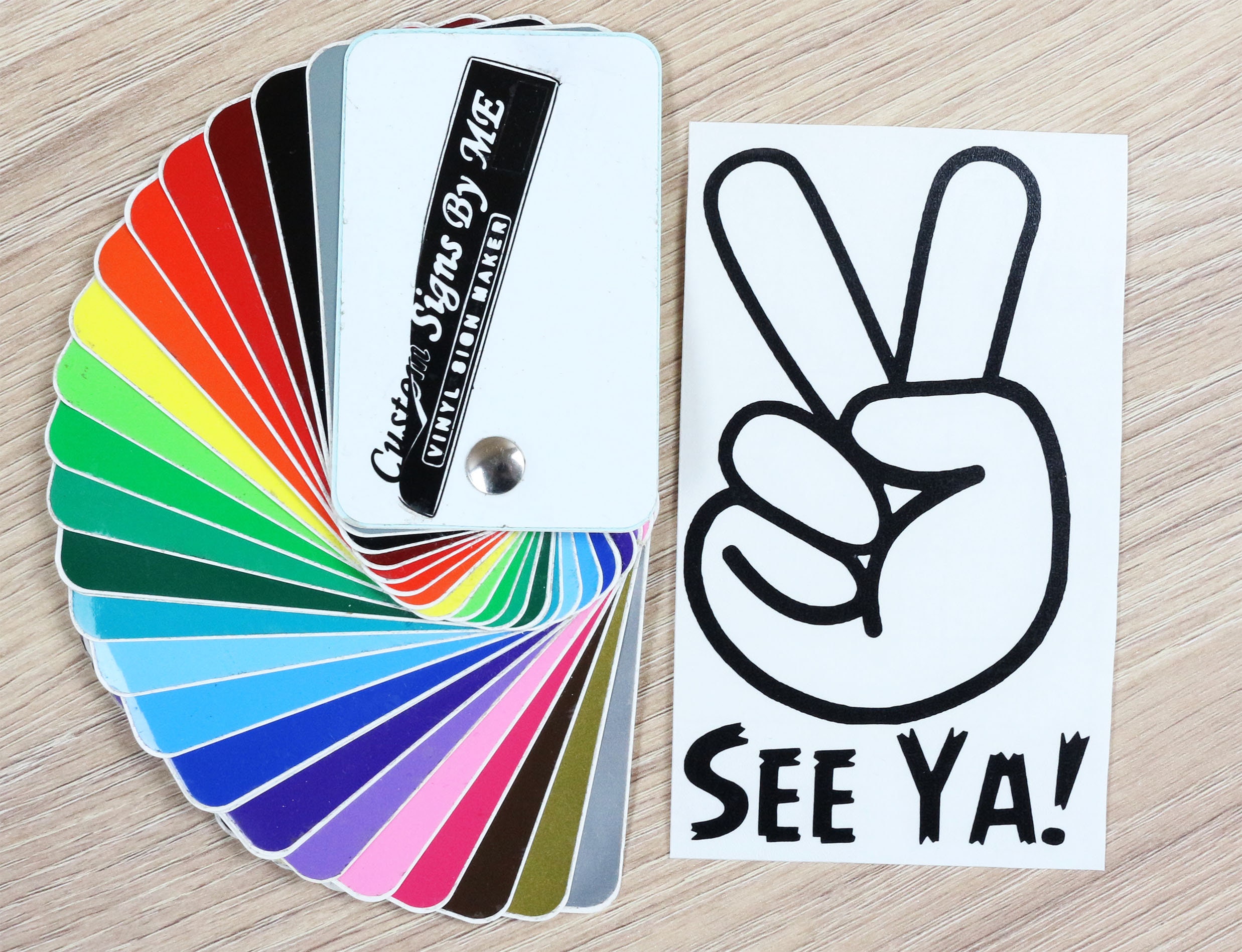 Funny See Ya Car Sticker Vinyl Decal Adhesive - Etsy