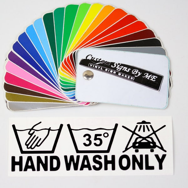 Hand Wash Only Tag - Etsy