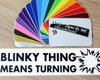 Blinky Sticker - Etsy
