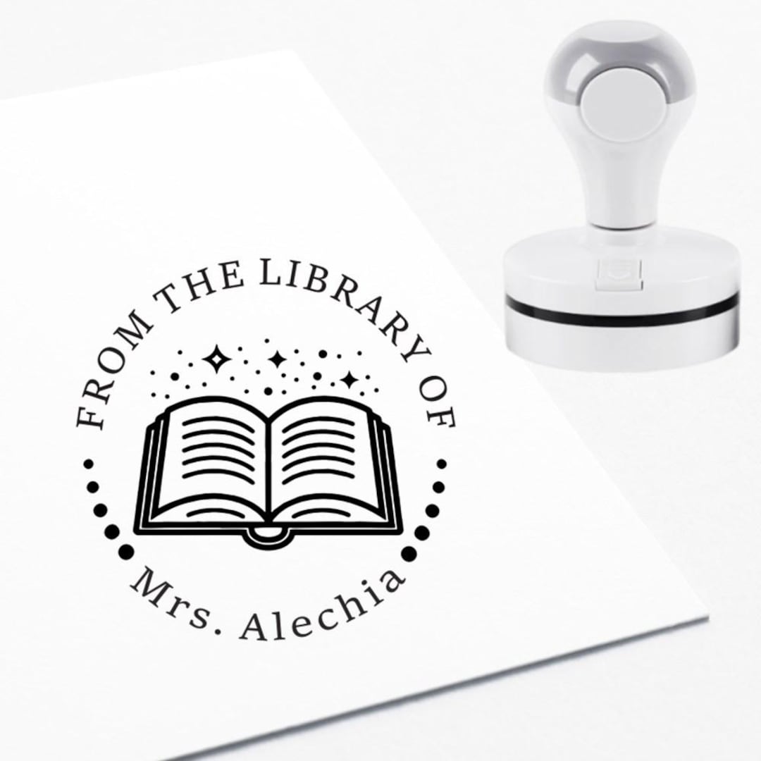From the Library of Stamps | Book Belongs to Stamps | Custom Library ...