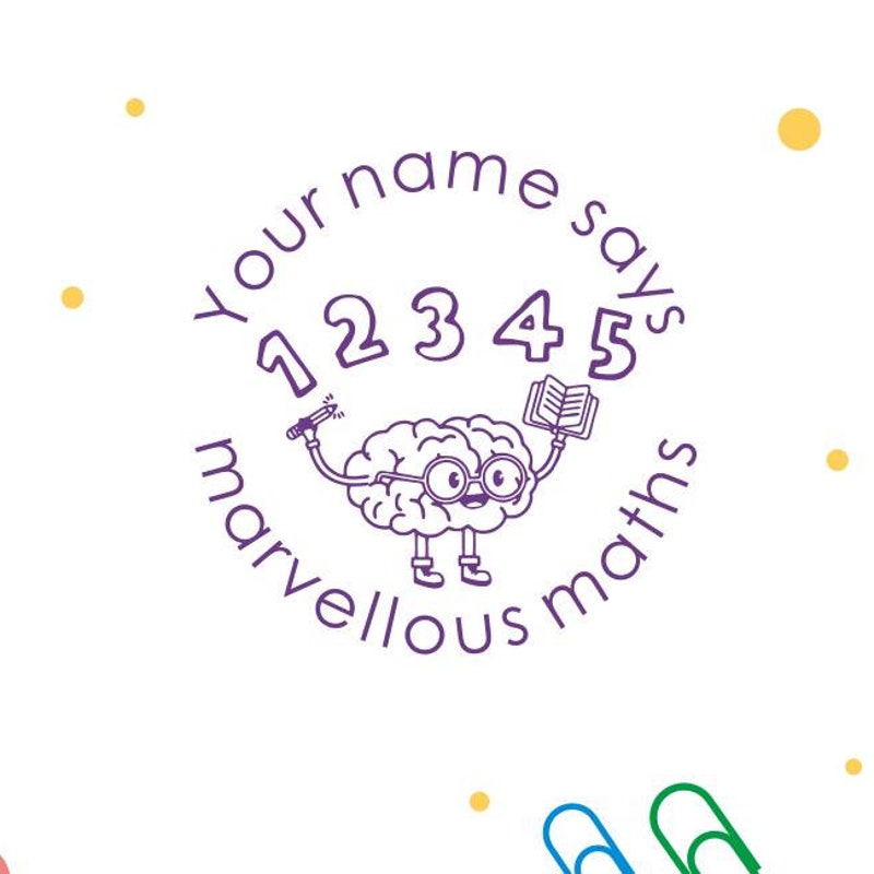 Math Stamps - Etsy