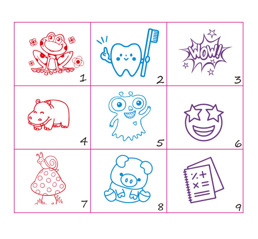 Personalised Teacher Stamps Custom Teacher Stamps, Pre-inked Stamps ...