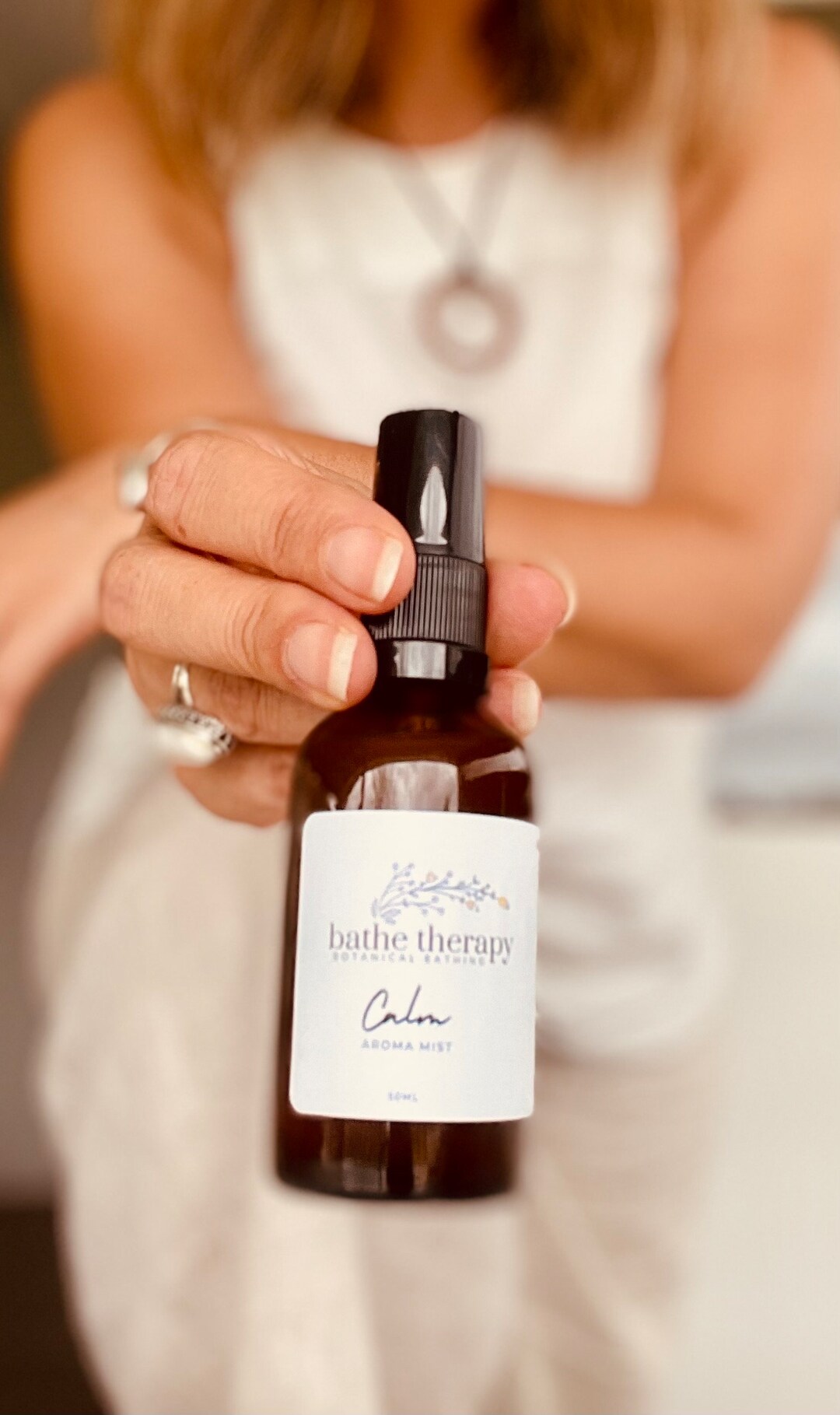 Calm Mist | Natural Aromatherapy Room and Linen Spray | Crystal Infused ...