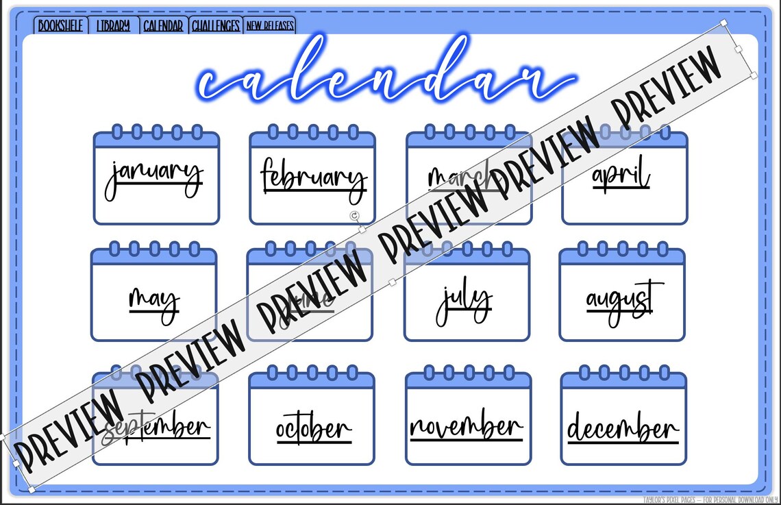 2025 Digital Blue Book Journal - Etsy