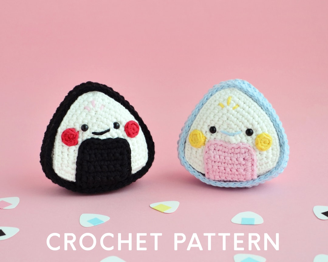Ume the Onigiri, Amigurumi Crochet Digital Pdf Pattern - Etsy