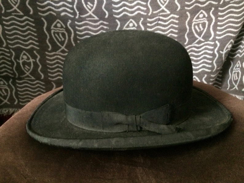 Antique Derby Hat - Etsy