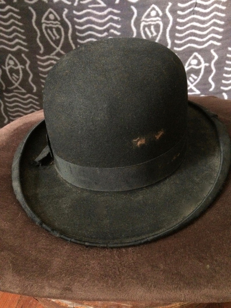 Antique Derby Hat - Etsy