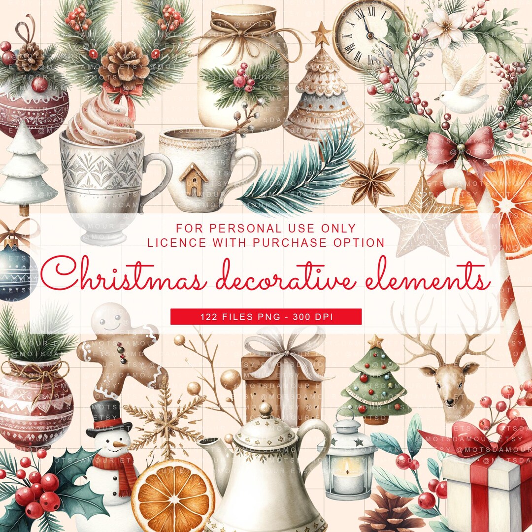 122 PNG | clipart transparent Noël | auto-collant Noël | Illustration ...