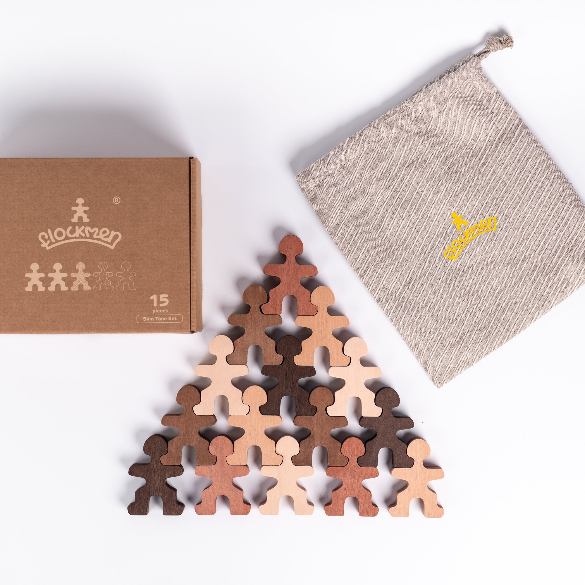 NEW! Flockmen SKIN TONE Set (15 Pcs). Diversity. Equality. Educational ...