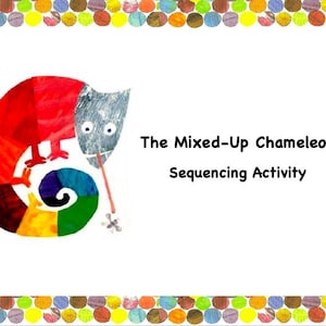 The Mixed-up Chameleon Sequencing Activity - Etsy