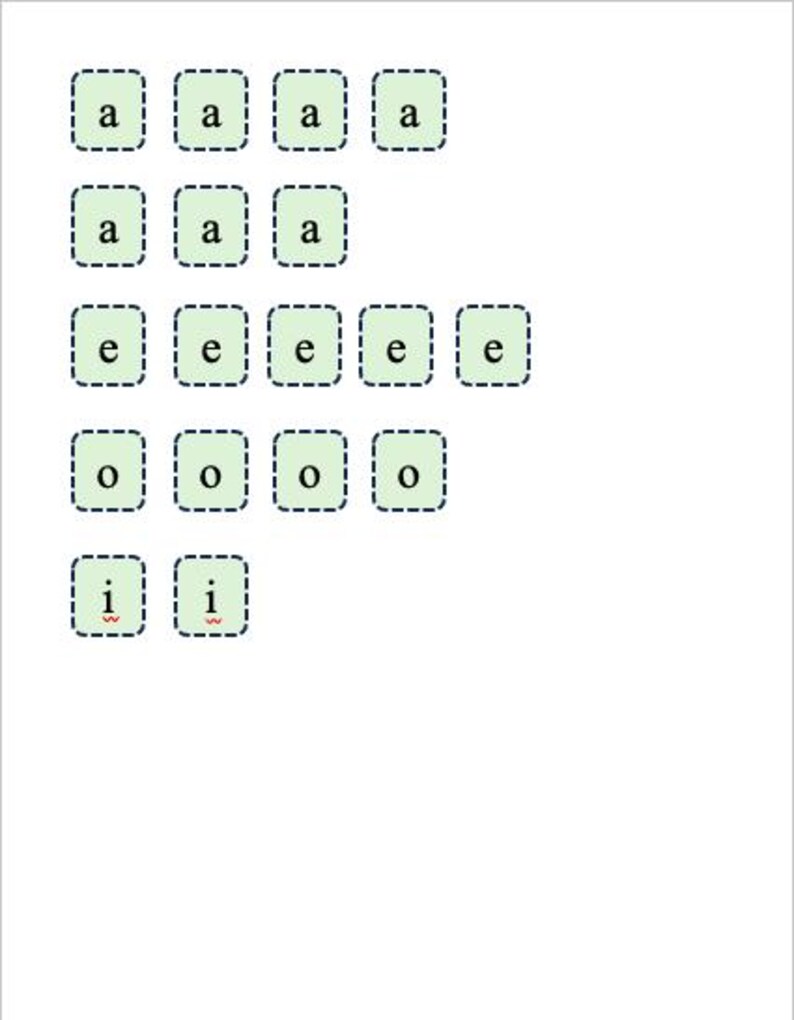 Green Eggs and Ham Vowels - Etsy