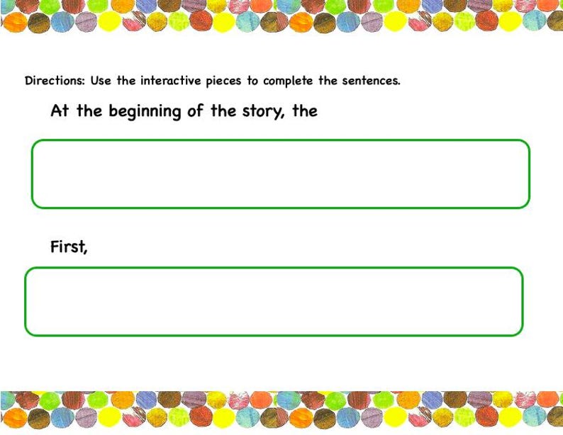 The Mixed-up Chameleon Sequencing Activity - Etsy Australia