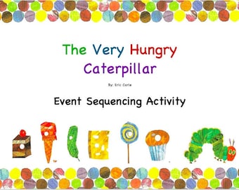 The Very Hungry Caterpillar Sequencing Activity - Etsy