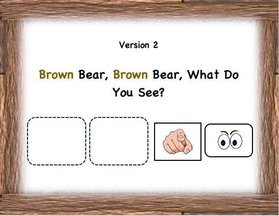 Brown Bear, Brown Bear, What Do You See? Interactive Adapted Book - Etsy