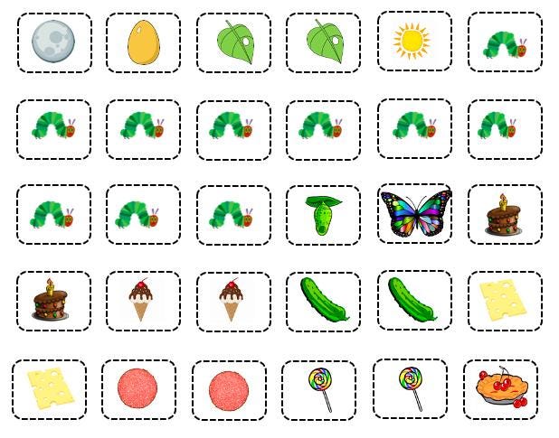 The Very Hungry Caterpillar Event Recall Activity - Etsy