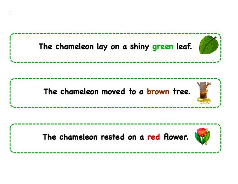 The Mixed-up Chameleon Sequencing Activity - Etsy