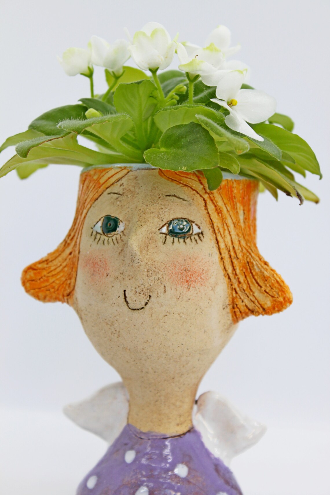 Unique Planter Ceramic Planter Home Decor Ceramic Flower Pot - Etsy