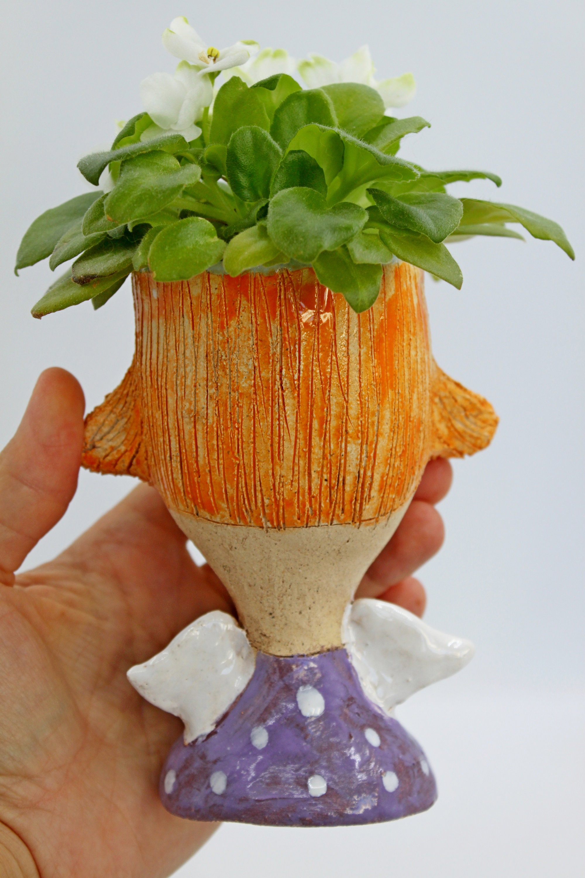 Unique Planter Ceramic Planter Home Decor Ceramic Flower Pot - Etsy