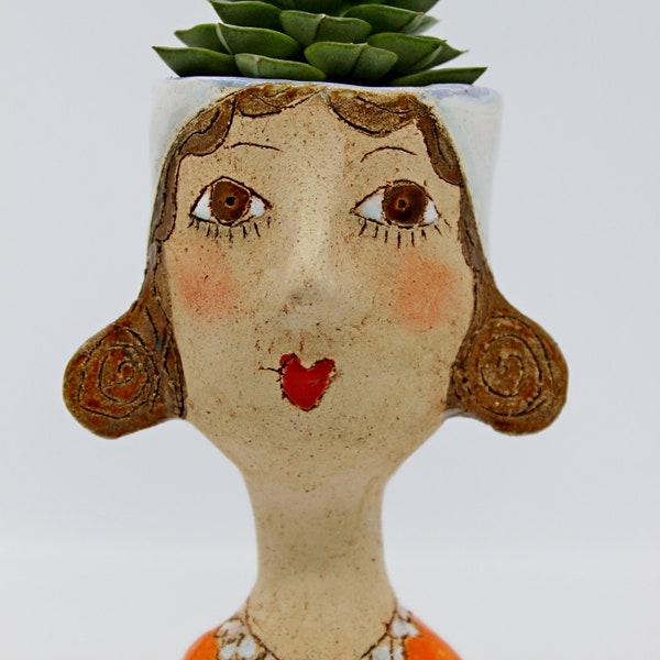 Ceramic Head - Etsy