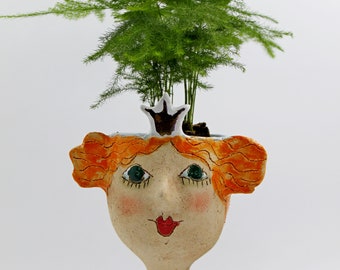 Princess Planter Pottery - Etsy