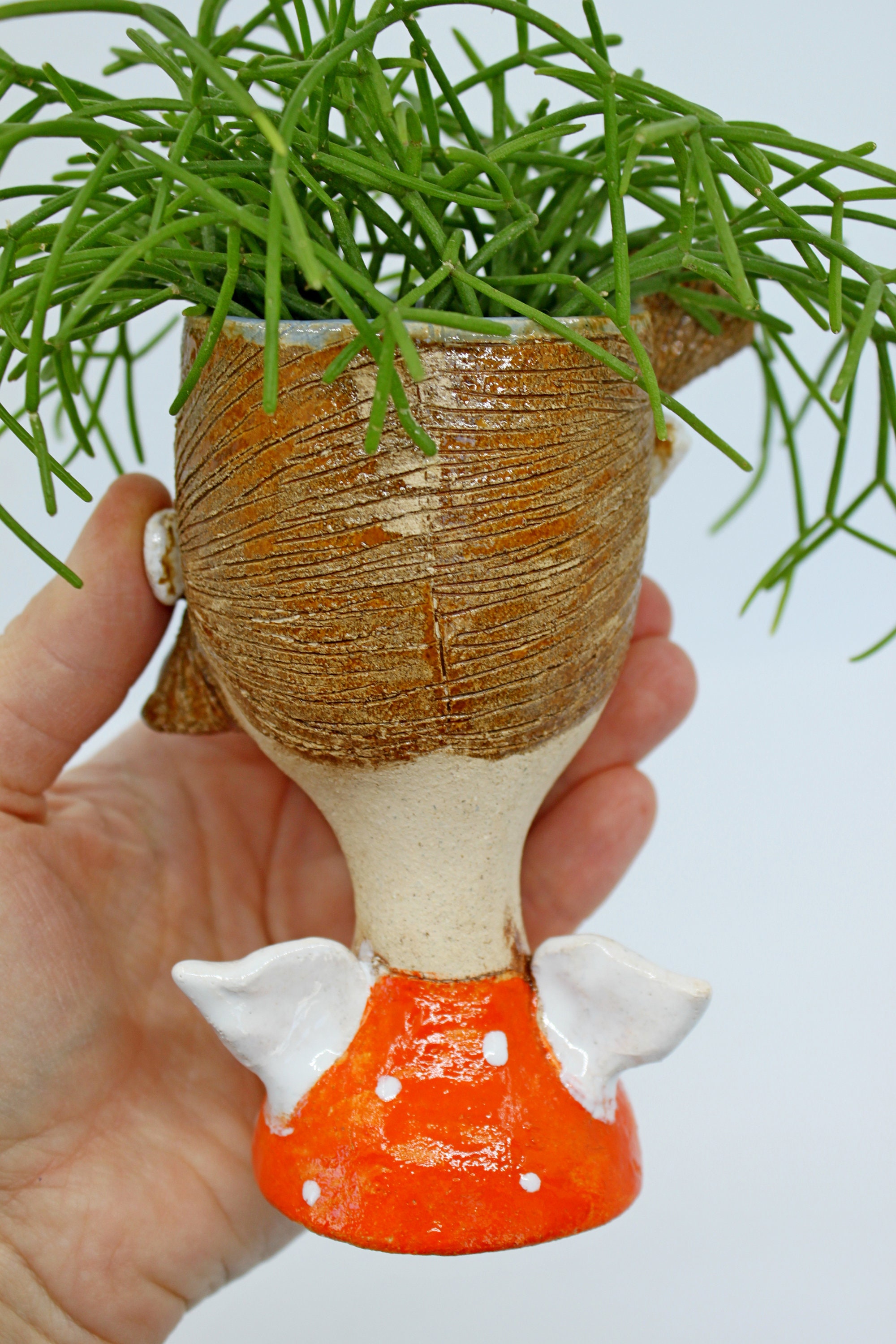 Unique Planter Ceramic Planter Home Decor Ceramic Flower Pot | Etsy