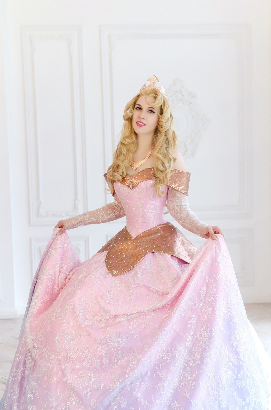 Princess Aurora Disney Dress Costume / Cosplay Gown Womens | Etsy