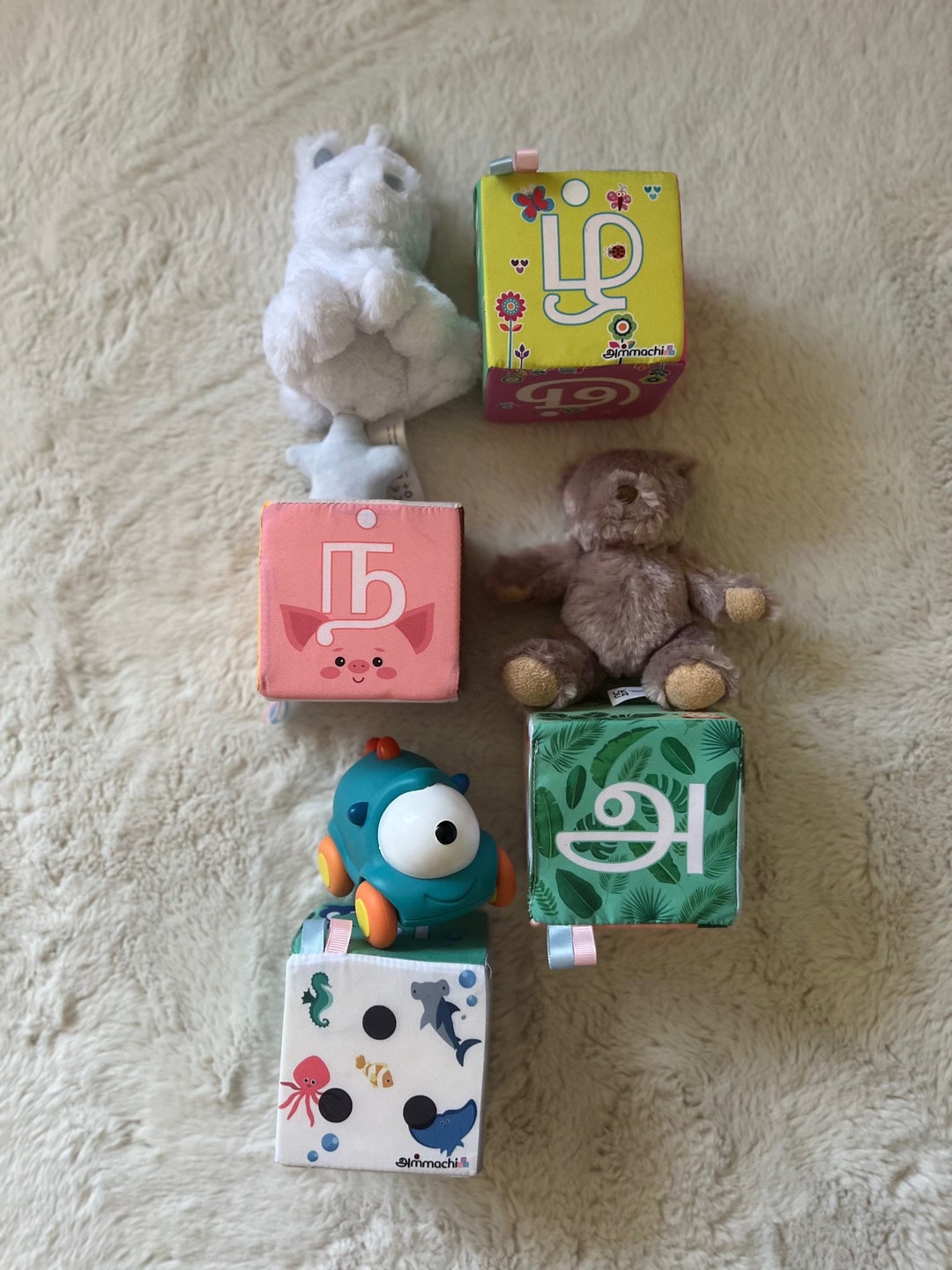 Soft Tamil Alphabet Blocks in Colourful Themes - Etsy