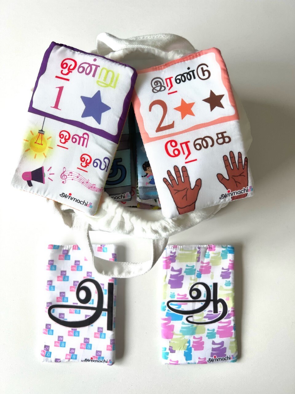 Soft Tamil Flash Cards With Words and Vivid Pictures - Etsy