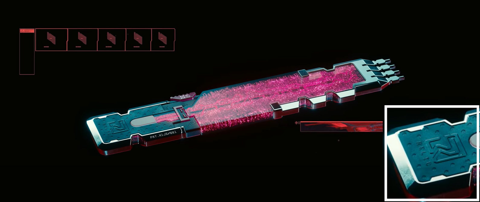 Cyberpunk 2077 Biochip 3d-model - Etsy