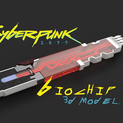 Cyberpunk 2077 Biochip 3d-model - Etsy