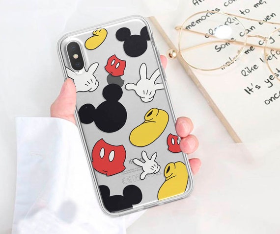 TPU Mouse Cute Cartoon Clear Case for iPhone XR Fun Kawaii | Etsy