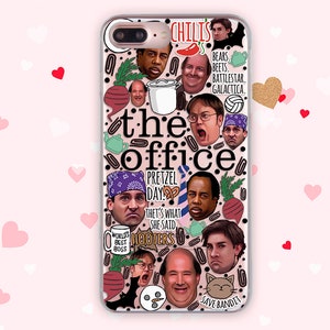 Best Cast TV Show Quotes Pattern Back Cover Case for iPhone 6 6s 7 8 ...