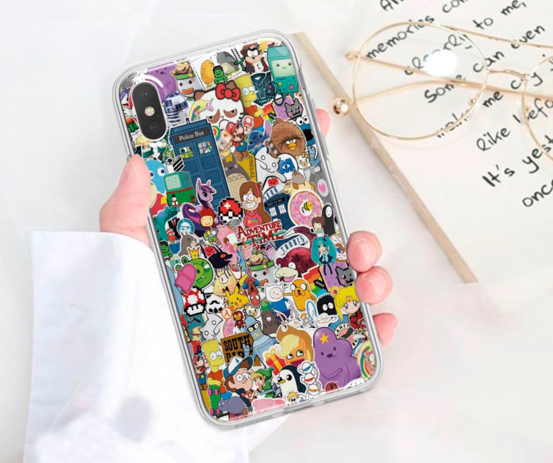 All Animated Cartoon Phone Case for iPhone 15 14 /13 12/7 Plus/8 Plus ...
