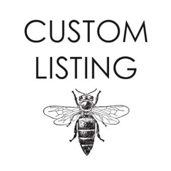 CUSTOM LISTING | Etsy