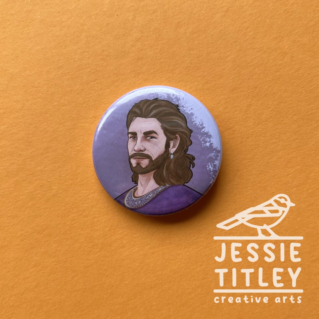 Button Badge Gale Baldur's Gate - Etsy