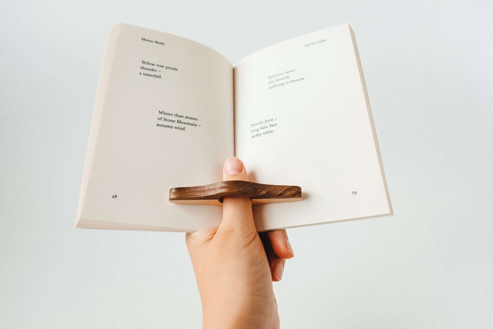 Thumb Book Page Holderpersonalized Thumb Pagethumb Page - Etsy