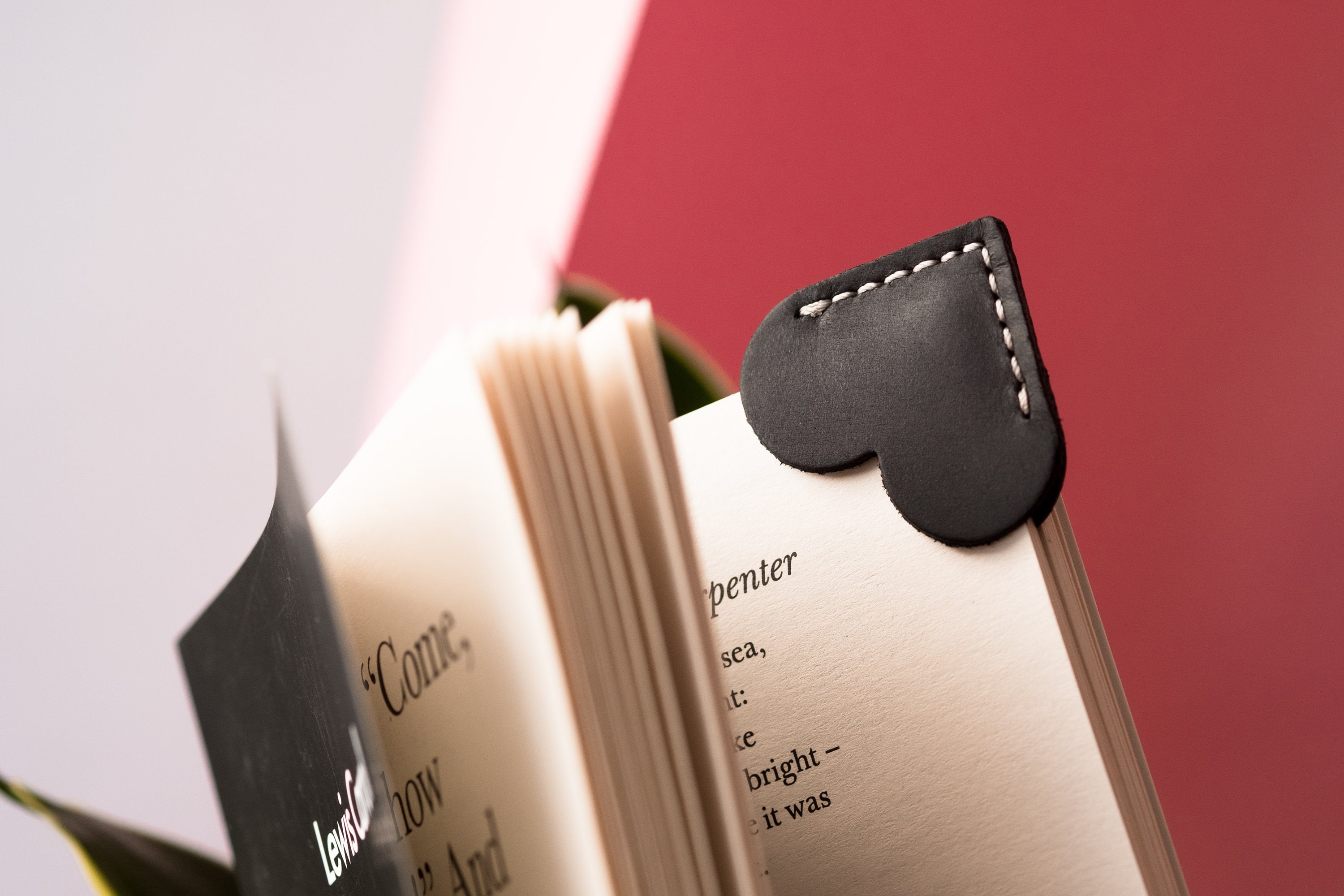 Personalized Leather Bookmark, Book Lover Bookmark,bookworm, Bookmark ...