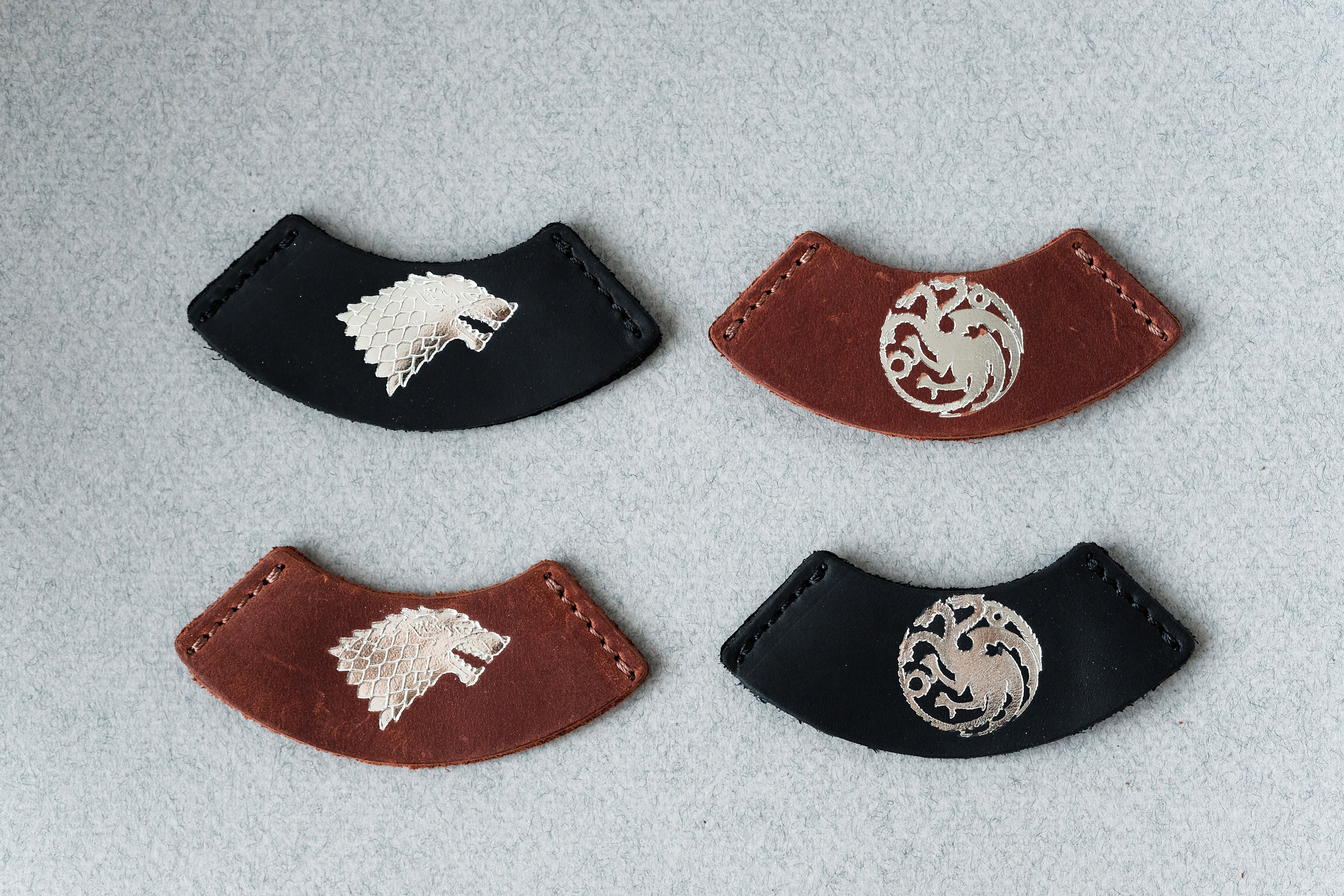 Leather Bookmarkpersonalised Leather Bookmark - Etsy