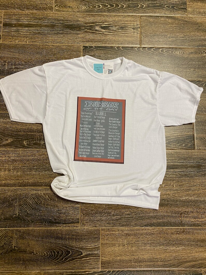 Bobs Burgers Burger of the Day Season One - Etsy