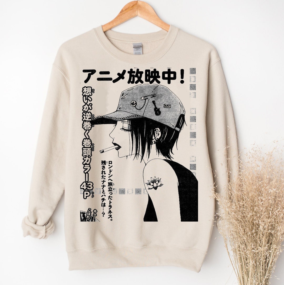 Unisex, Nana Anime Sweater, Manga Lover T-shirt, Graphic Otaku Ropa ...