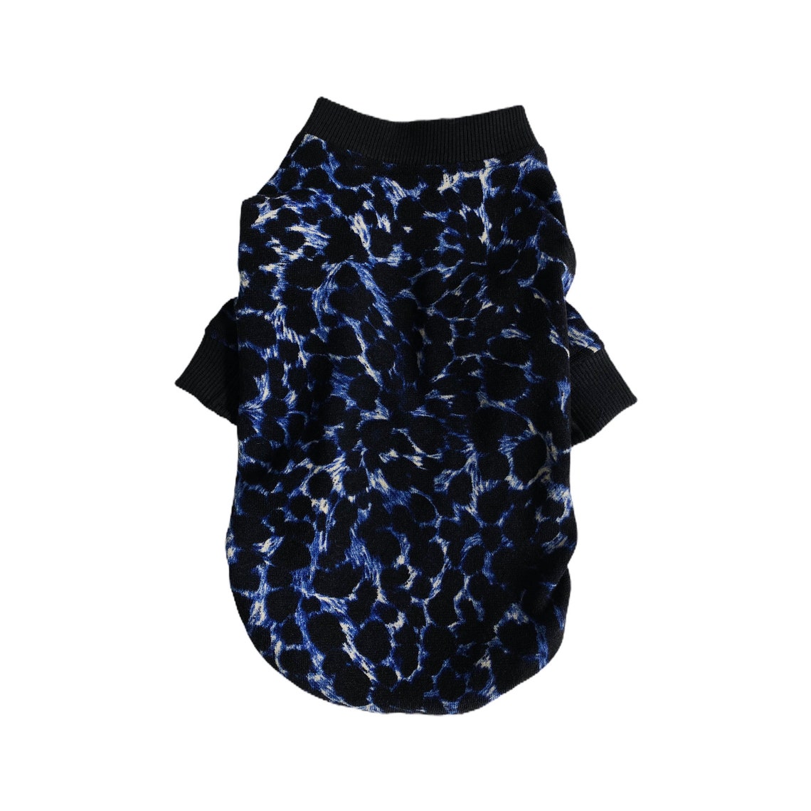 Blue Leopard Dog Shirt. - Etsy