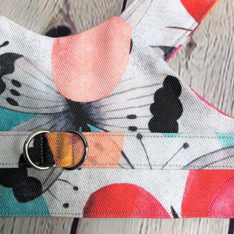 Colorful Dog Harness-small Dog Harness Premium Handmade Dog - Etsy