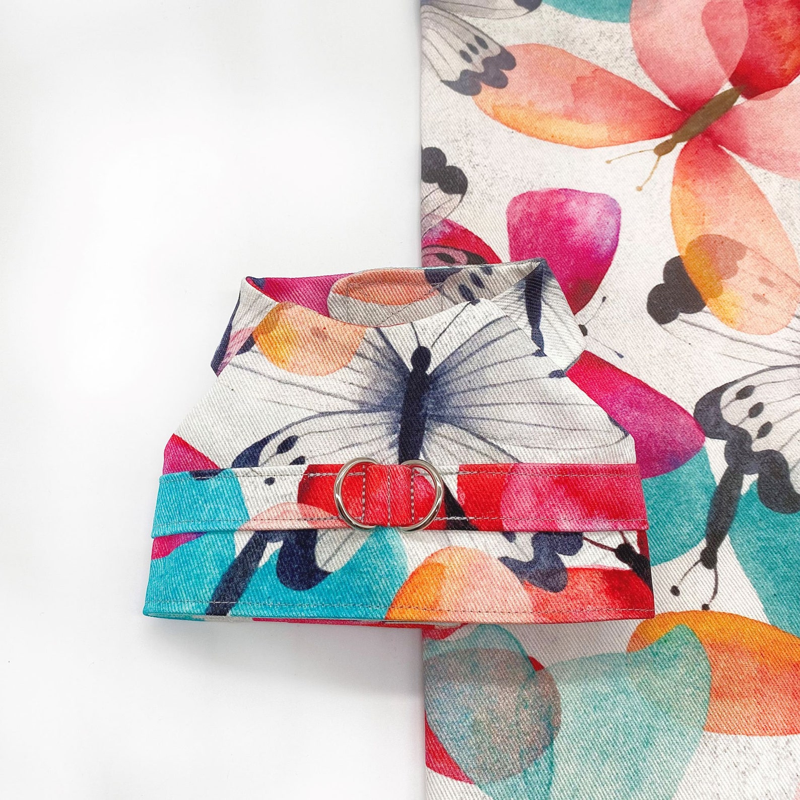 Colorful Dog Harness-small Dog Harness Premium Handmade Dog | Etsy